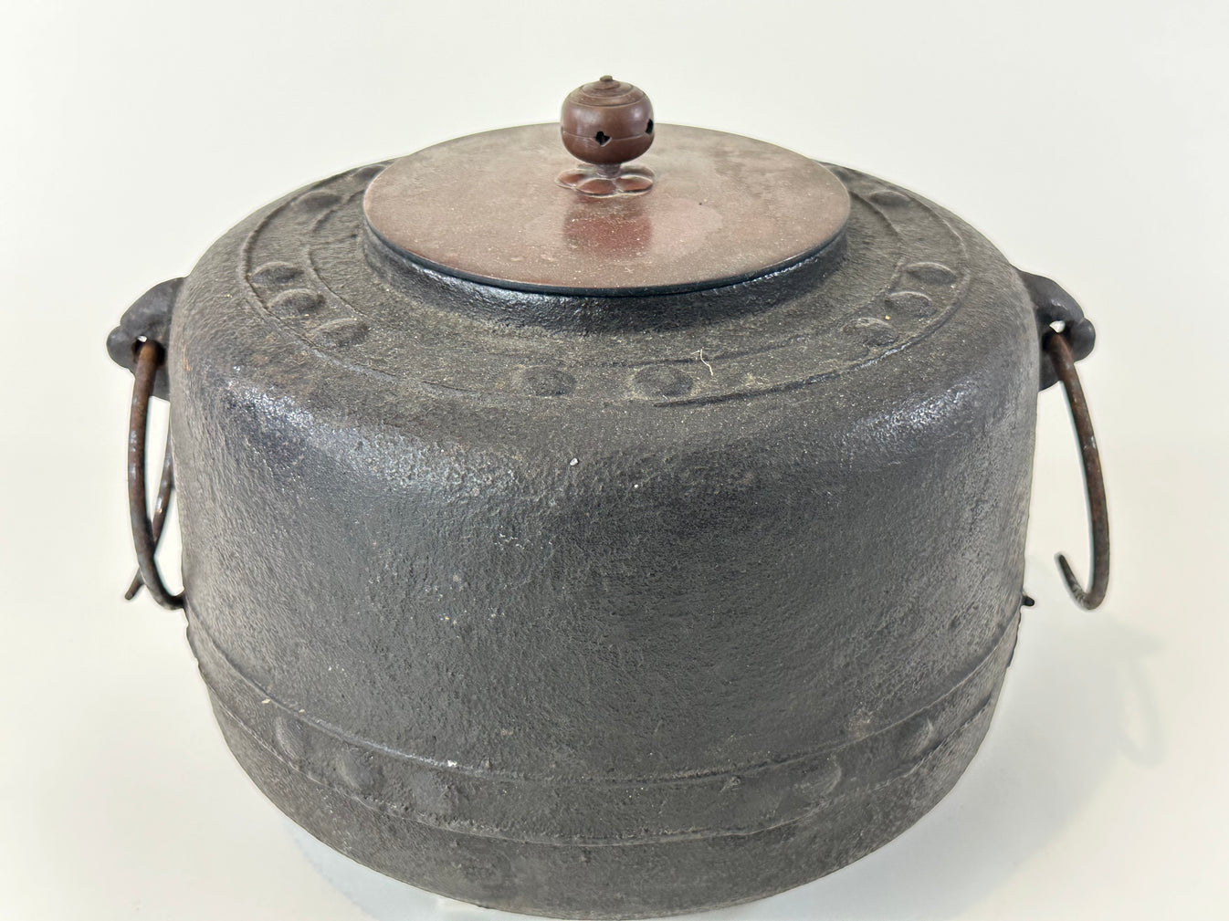 Vintage Japanese Cast Iron Tea Ceremony Kama Kettle 15" – Shogun's Gallery