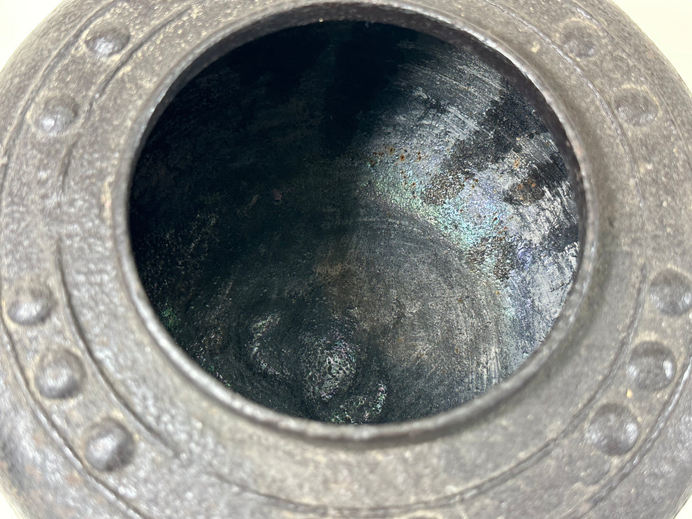 Vintage Japanese Cast Iron Tea Ceremony Kama Kettle 15" – Shogun's Gallery