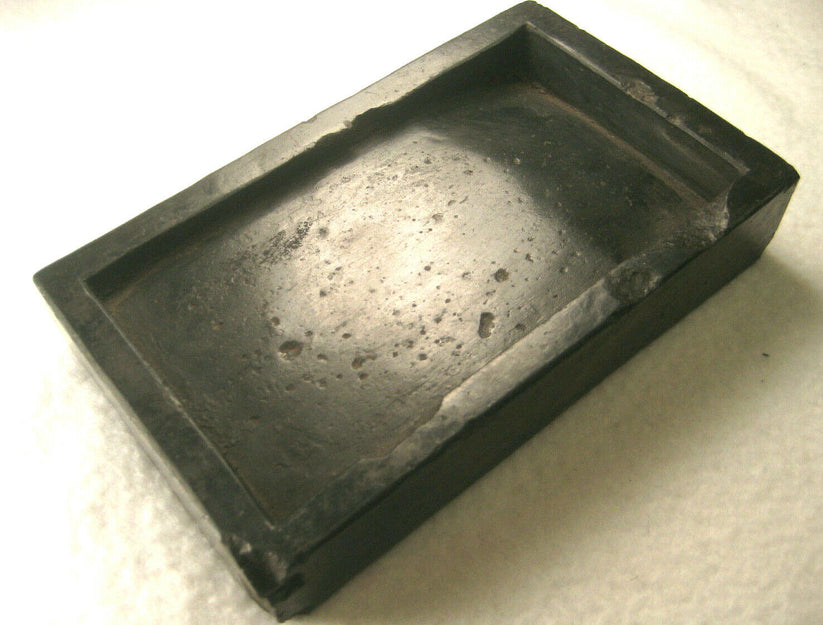Antique Japanese Calligraphy Inkstone With A Personal History! – Shogun ...
