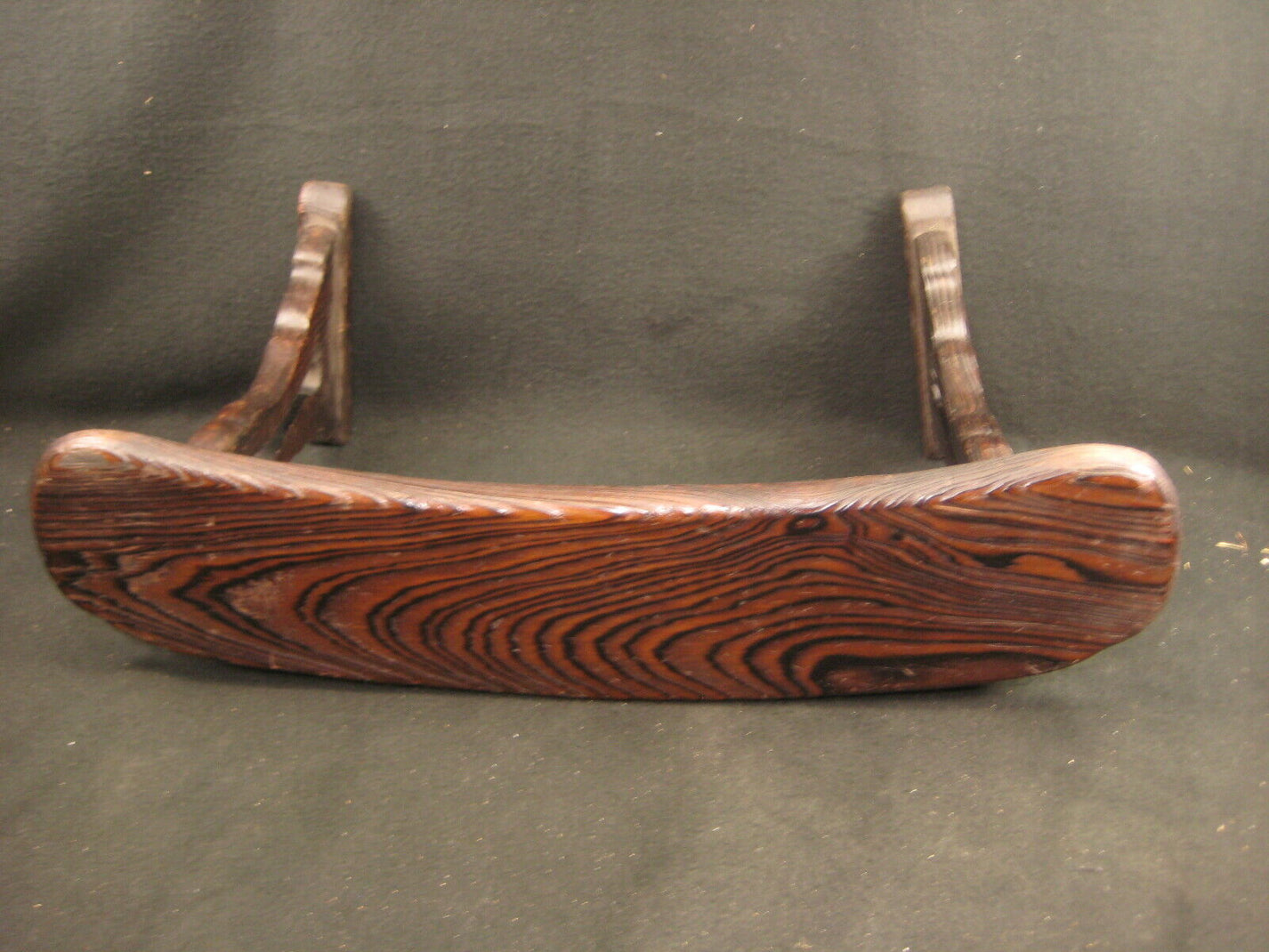 Antique Japanese Meiji 1800'S Sugi Wood Kyousoku Arm Rest For Floor Si ...